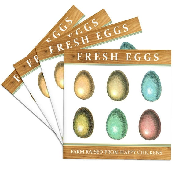 3drose, Fresh Eggs Farm Raised from Happy Chickens - Chicken Egg Sign ...