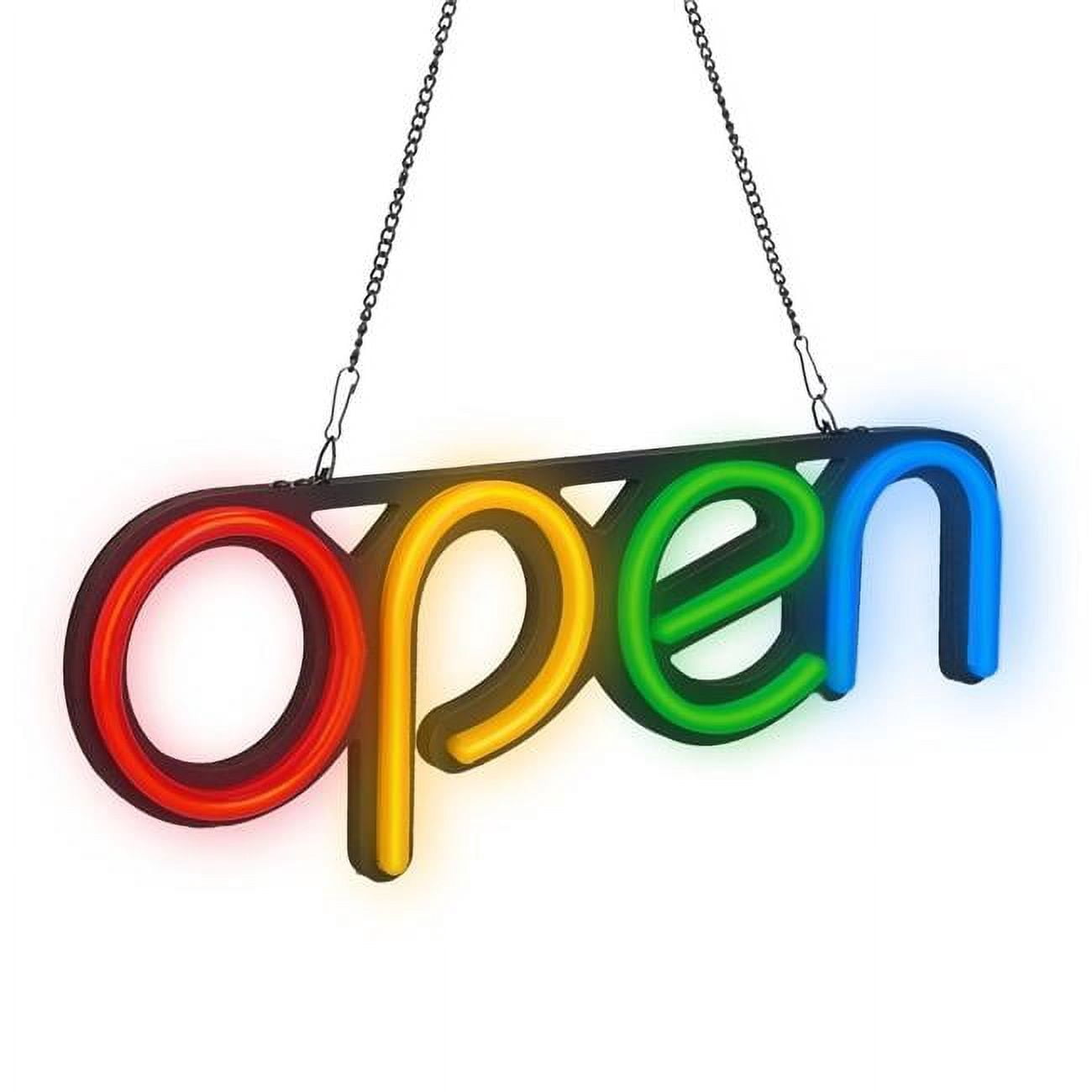 Fresh Fab Finds 15.75x6in Neon Open Sign - Business Store Caf ...