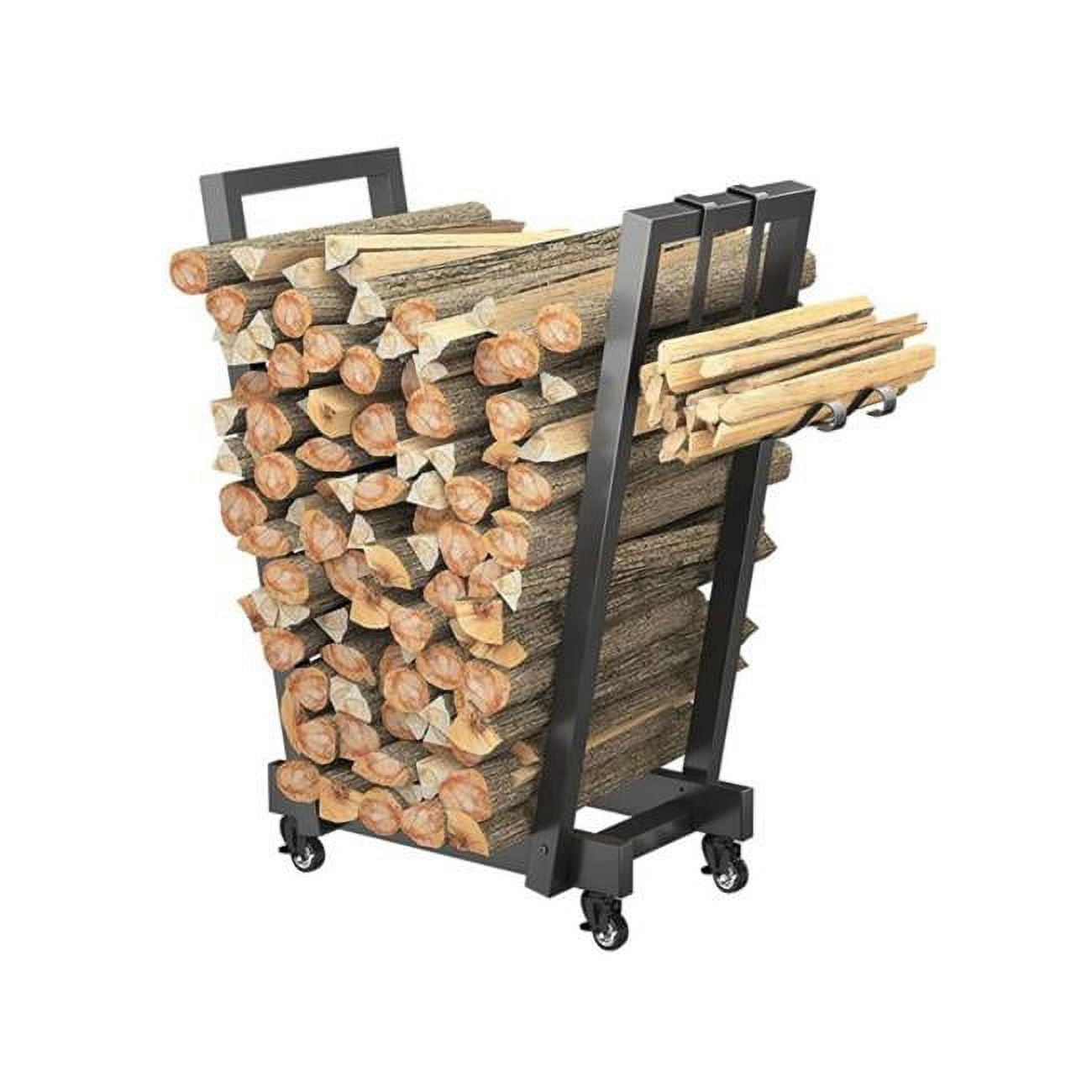 Fresh Fab Finds 18.5 x 10.86 x 23.42 in. Firewood Log Rack 661 lbs Iron ...