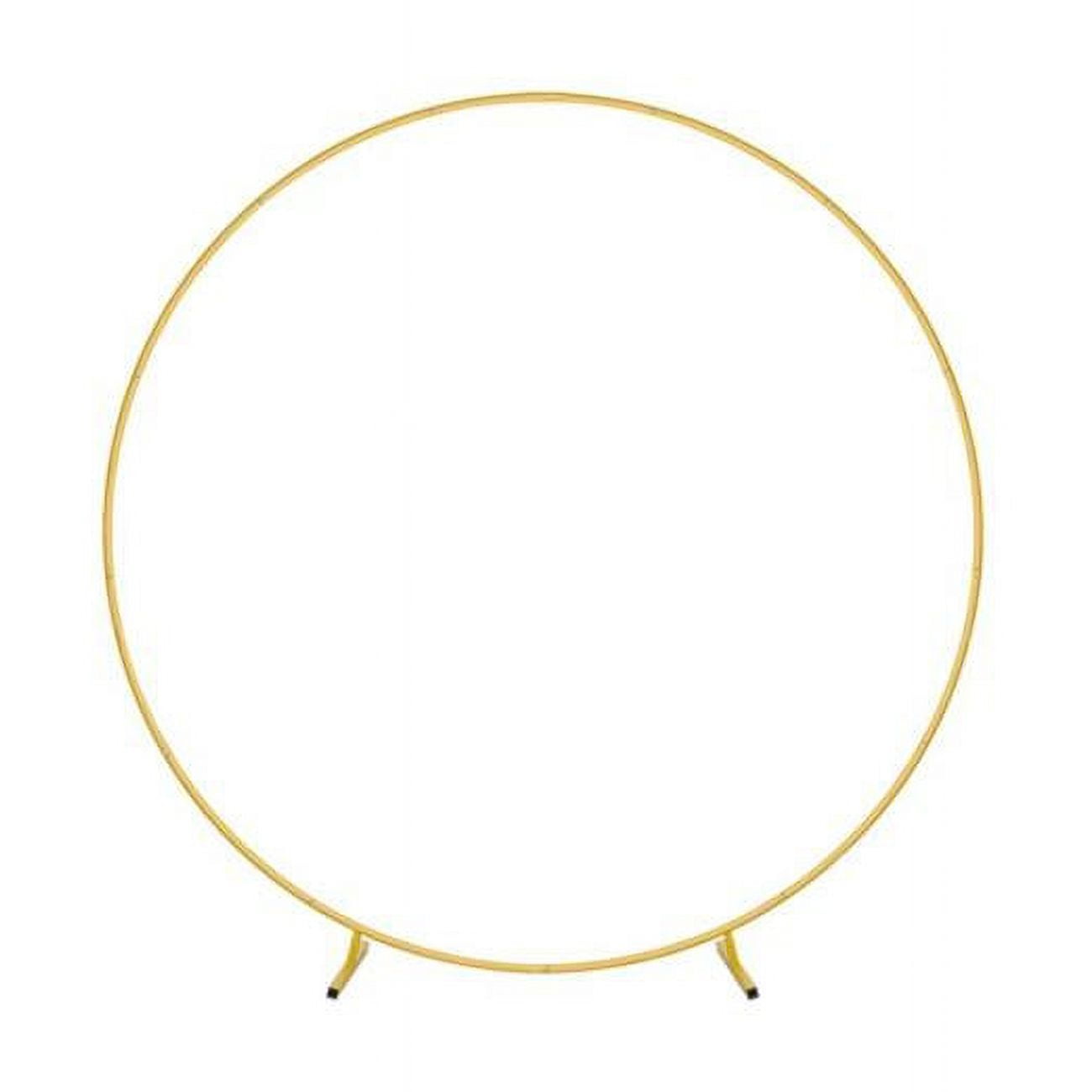 Fresh Fab Finds 7.3 ft. Metal Round Balloon Reusable Circle Backdrop ...