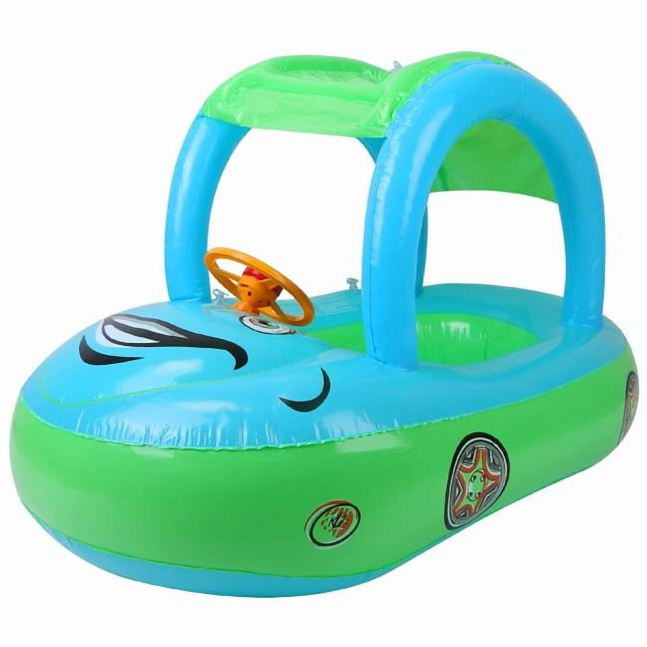Fresh Fab Finds FFF-LightBlue-GPCT4066 Car Shaped Toddler Swimming ...