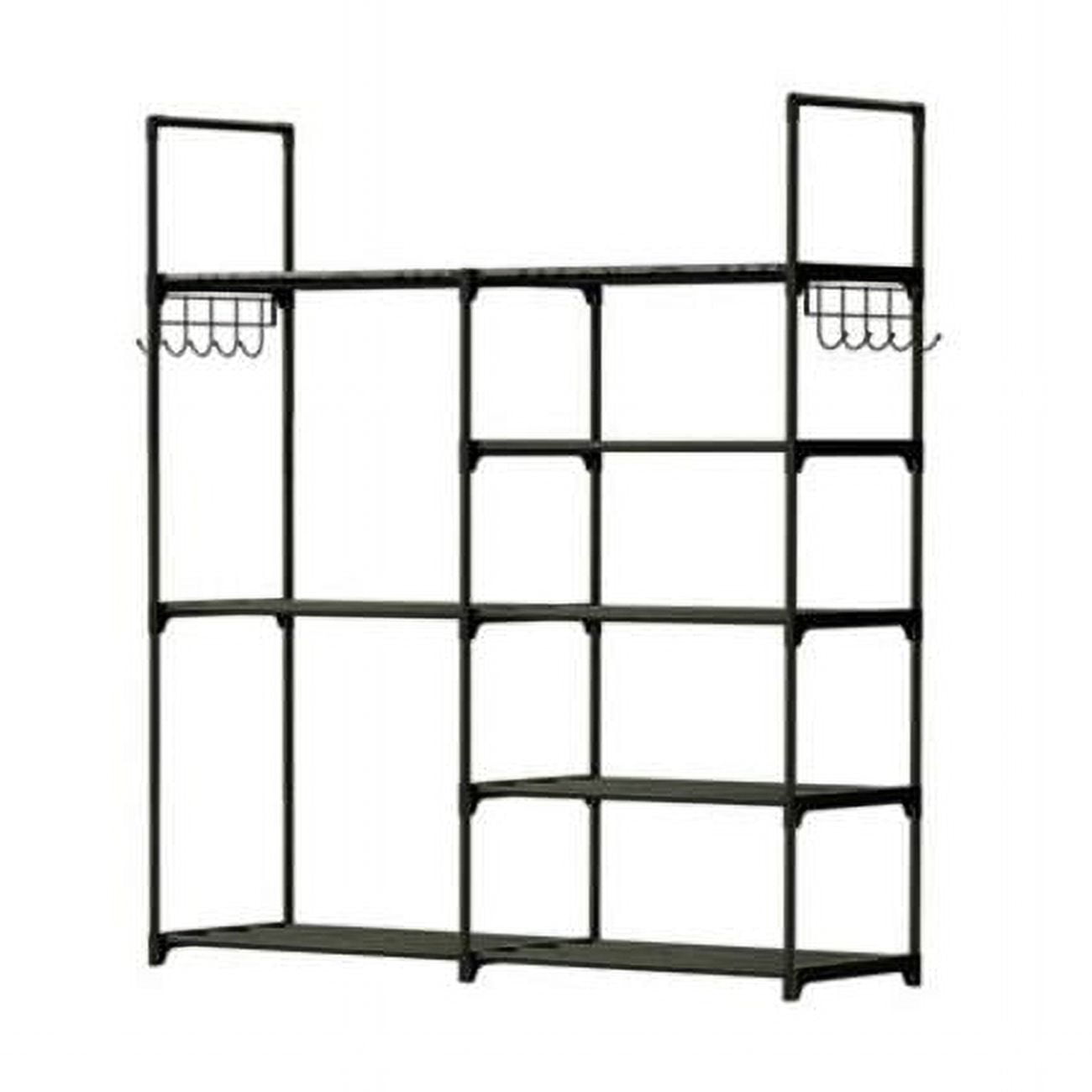 Fresh Fab Finds FFF-5-3-GPCT3931 5 Tiers Plus 3 Tiers Shoe Rack with ...