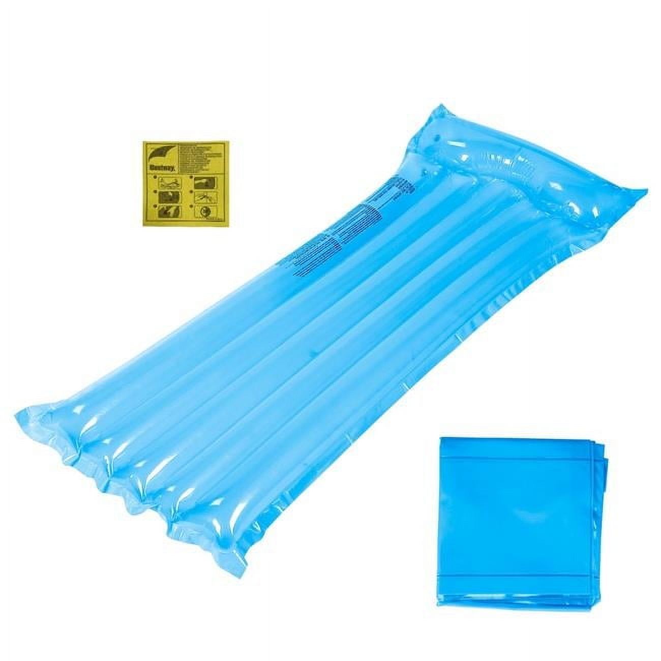 Fresh Fab Finds FFF-Blue-GPCT2746 Inflatable Pool Float Raft Foldable ...