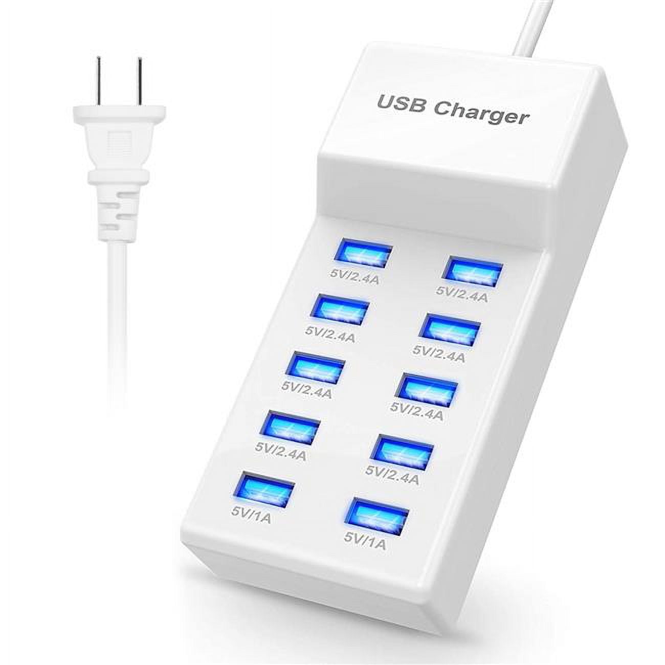 Fresh Fab Finds FFF-GPCT3746 10-Port USB Charging Hub: Fast Charge ...