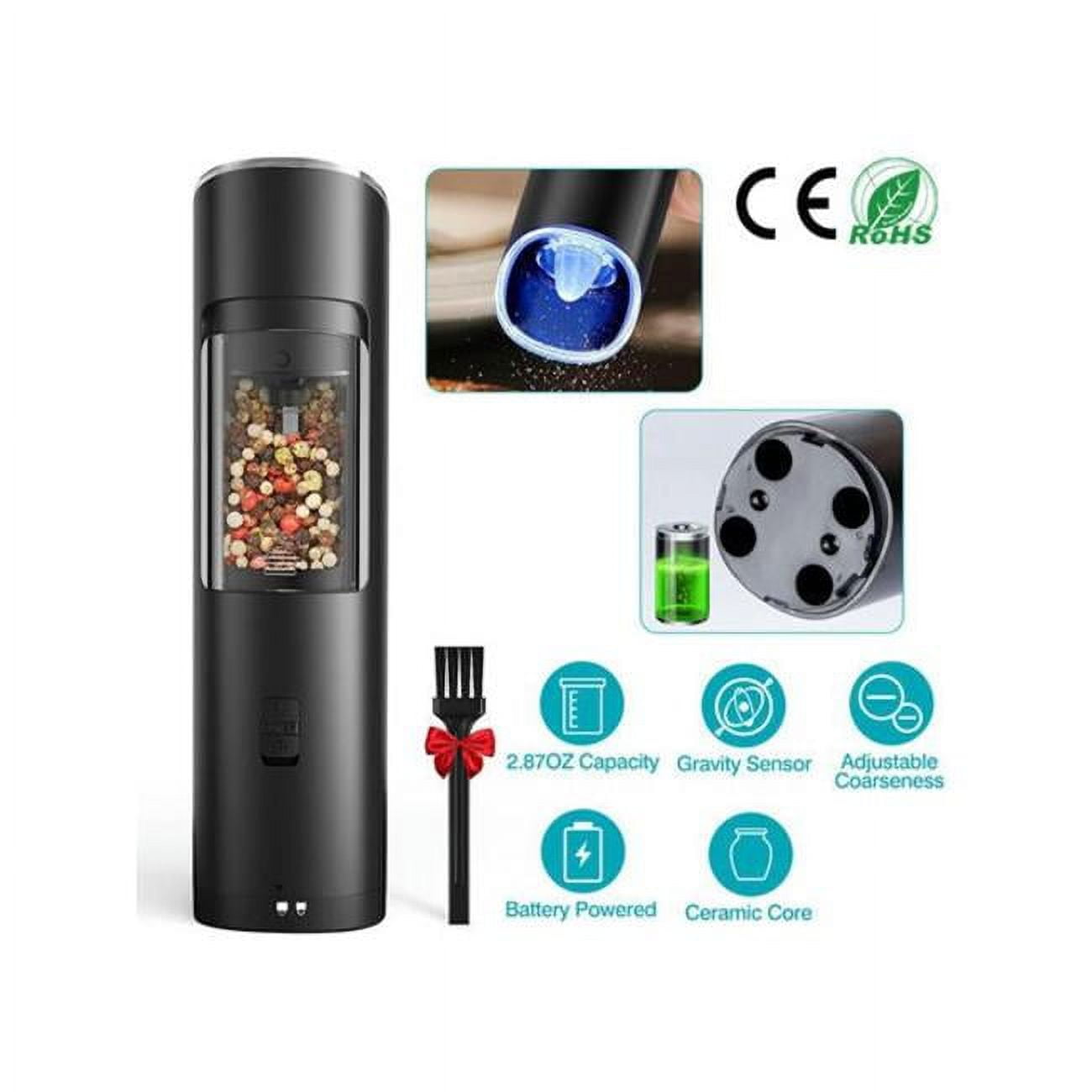 Fresh Fab Finds FFF-GPCT4194 Electric Salt & Pepper Grinder Automatic ...