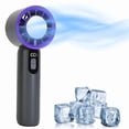 Fresh Fab Finds FFF-GPCT5469 100 Speed Handheld Fan with Ice Cooler ...