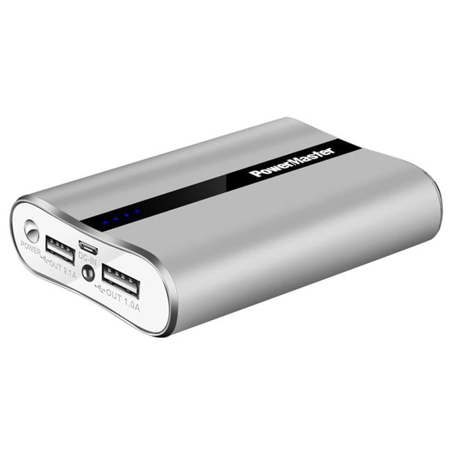 Fresh Fab Finds FFF-Silver-GPCT669 Ultra-Compact PowerMaster 12000mAh ...