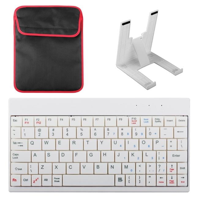 Fresh Fab Finds FFF-White-GPCT230 80 Keys Mini USB Wired Keyboard with ...