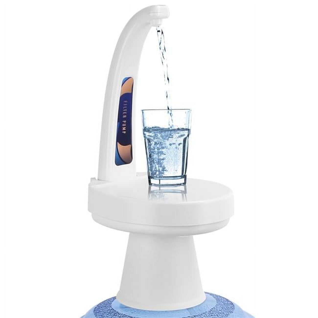 Fresh Fab Finds FFF-White-GPCT4178 USB Rechargeable Water Jug Dispenser ...