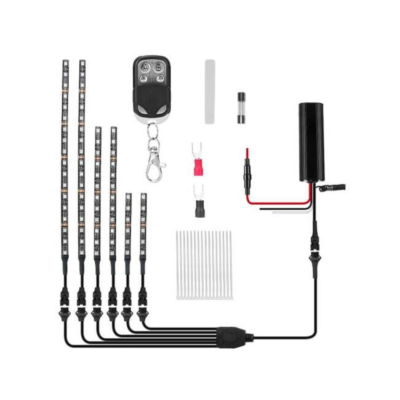 Fresh Fab Finds Motorcycle LED Light Strips Multi-Color Neon Light Kits ...