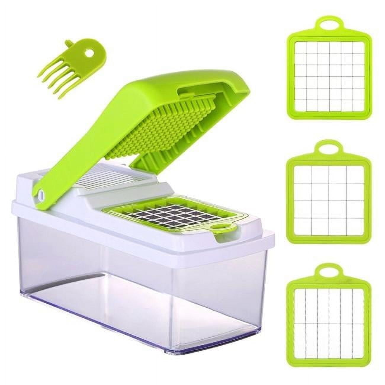 Fresh Fab Finds Stainless Steel Vegetable Slicer Set - Quick Cutter ...