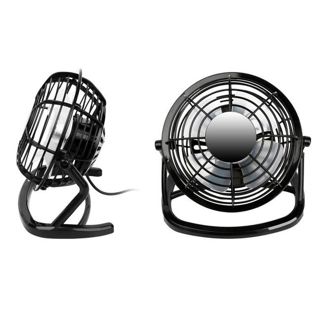 USB Fan - 360° Rotation, Quiet Cooling, Laptop Cooler, Air Circulator ...