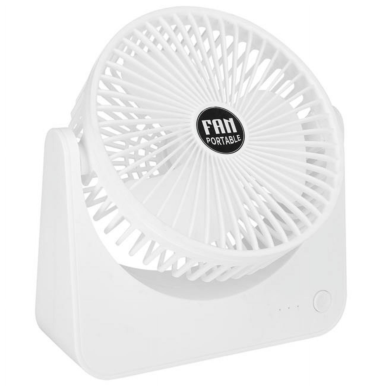 Fresh Fab Finds USB Powered 6.5in Desk Fan - 3 Speeds, Tilt, Quiet ...