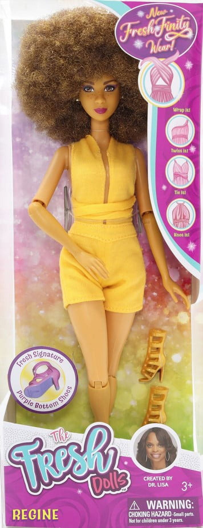 Fresh Fresh Finity Wear Doll Regine, 11.5", Yellow - Walmart.com