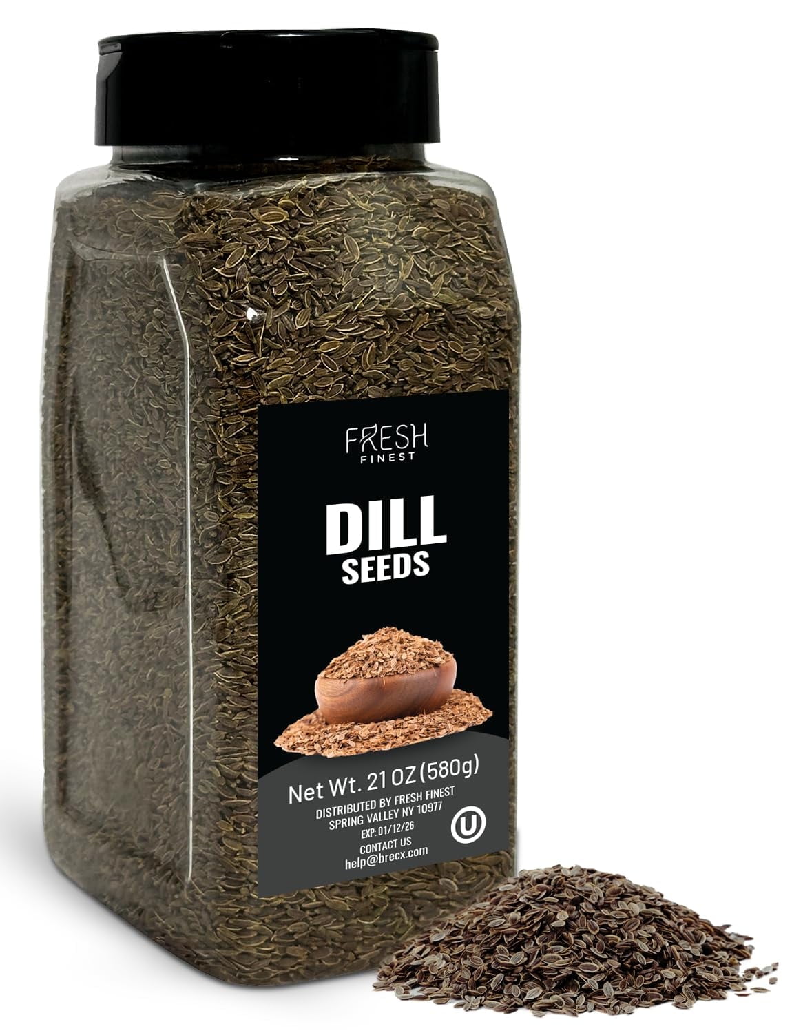 Fresh Finest Culinary Dill Seeds, Whole Seeds for Pickling, Kosher, Non ...