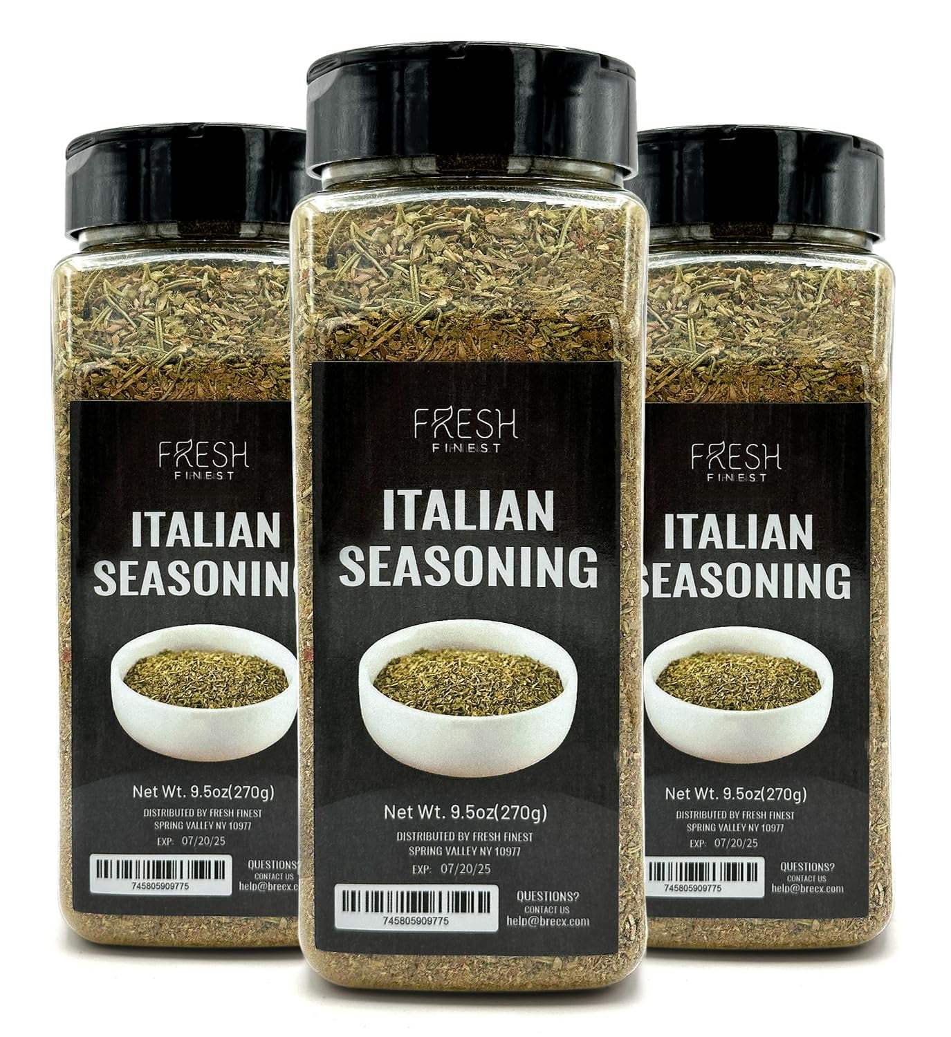 Fresh Finest Italian Seasoning - HYZ01 9.5oz (270g) - Authentic Mediterranean Blend, Perfect for ...