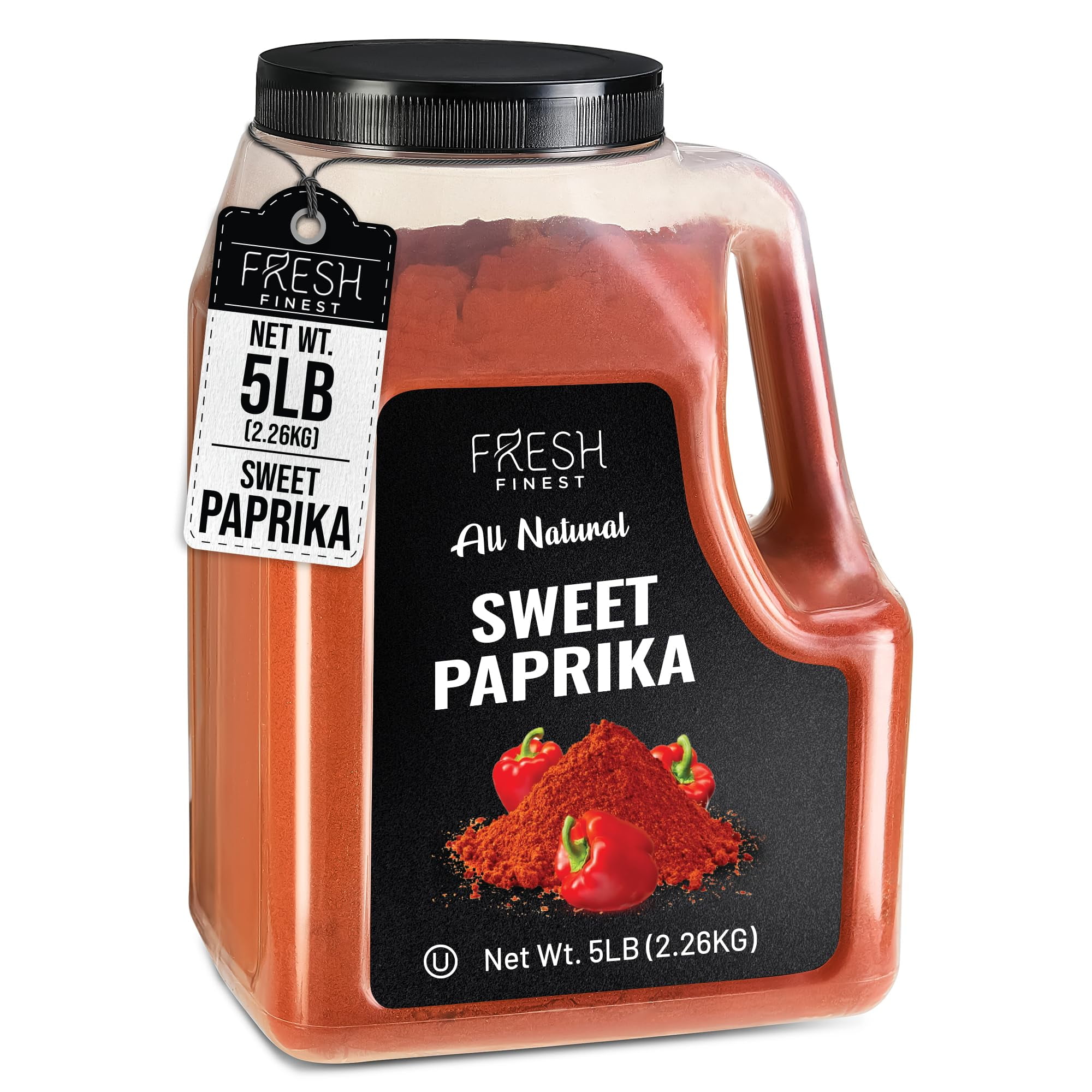 Fresh Finest Sweet Paprika Bulk MDA05 5 LB - Premium Ground Seasoning, Freshly Packed at the ...