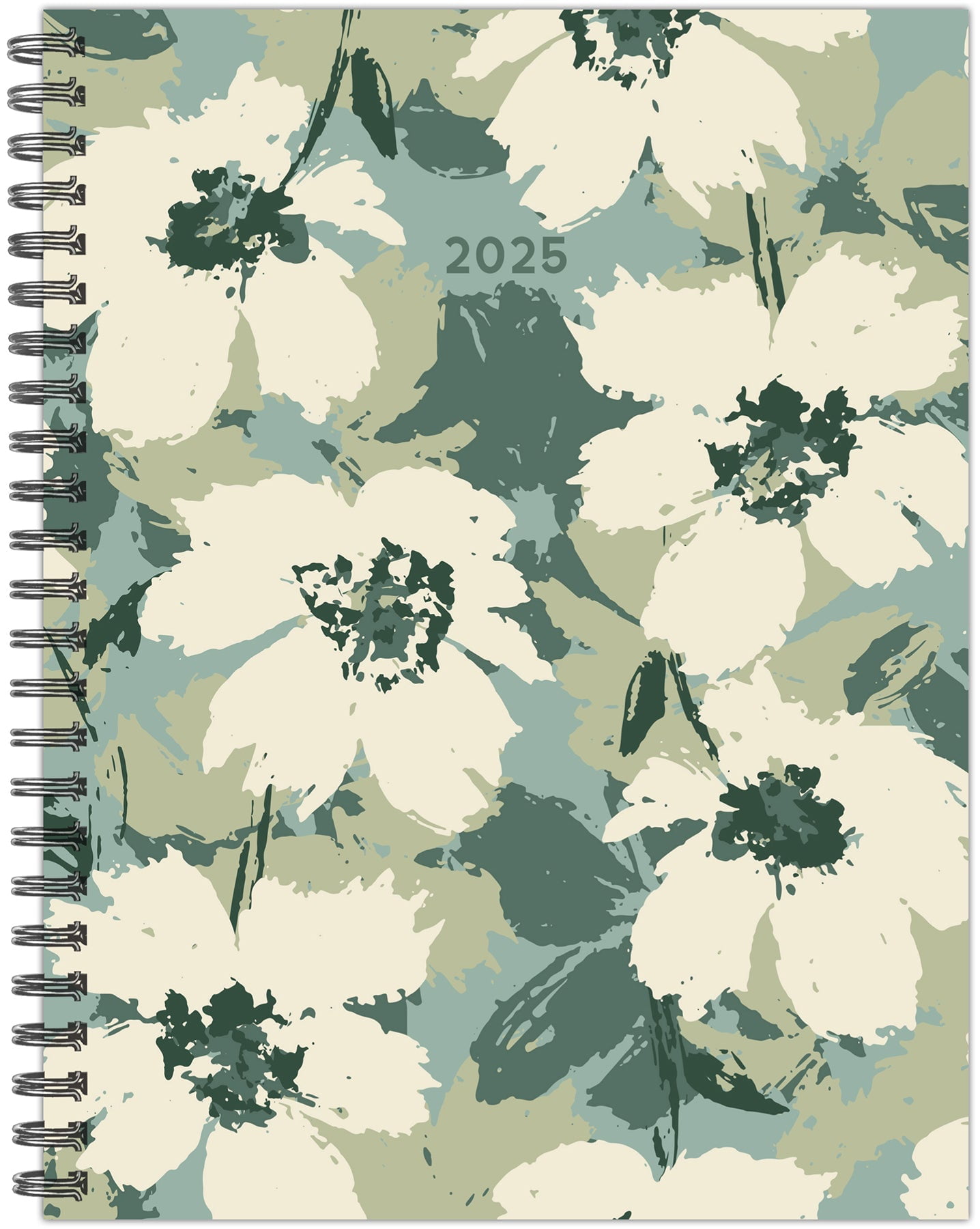 Fresh Floral 2025 6.5" x 8.5" Softcover Weekly Planner - Walmart.com