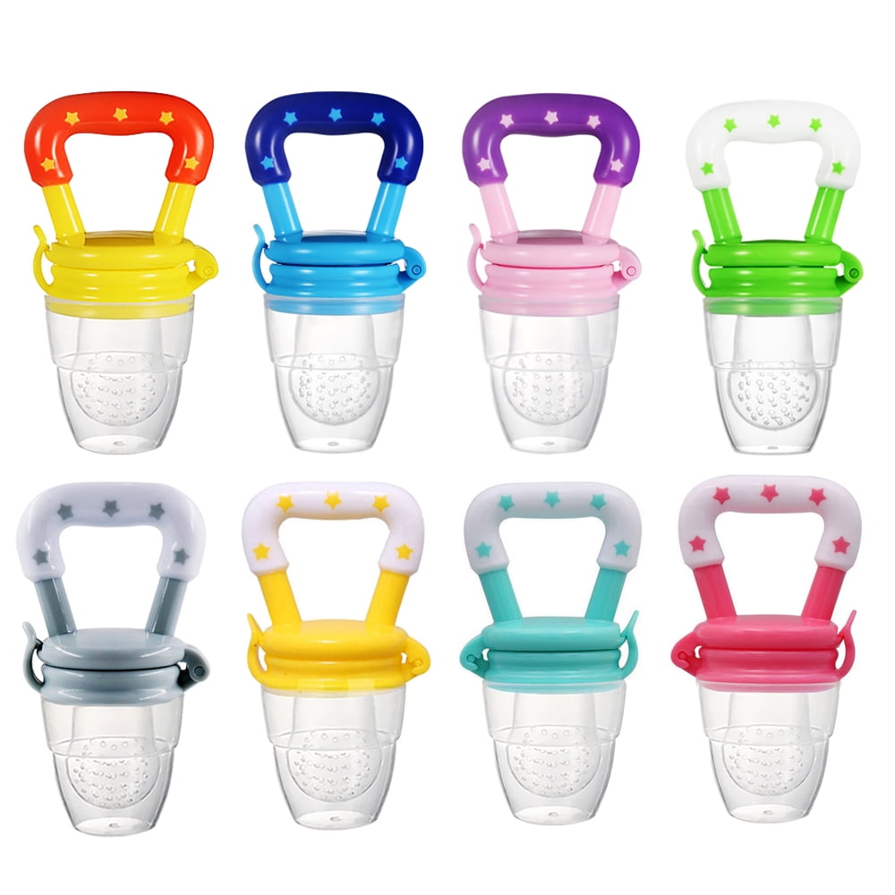 Fresh Food Nibbler Baby Pacifiers Feeder Kids Fruit Feeder Nipples ...