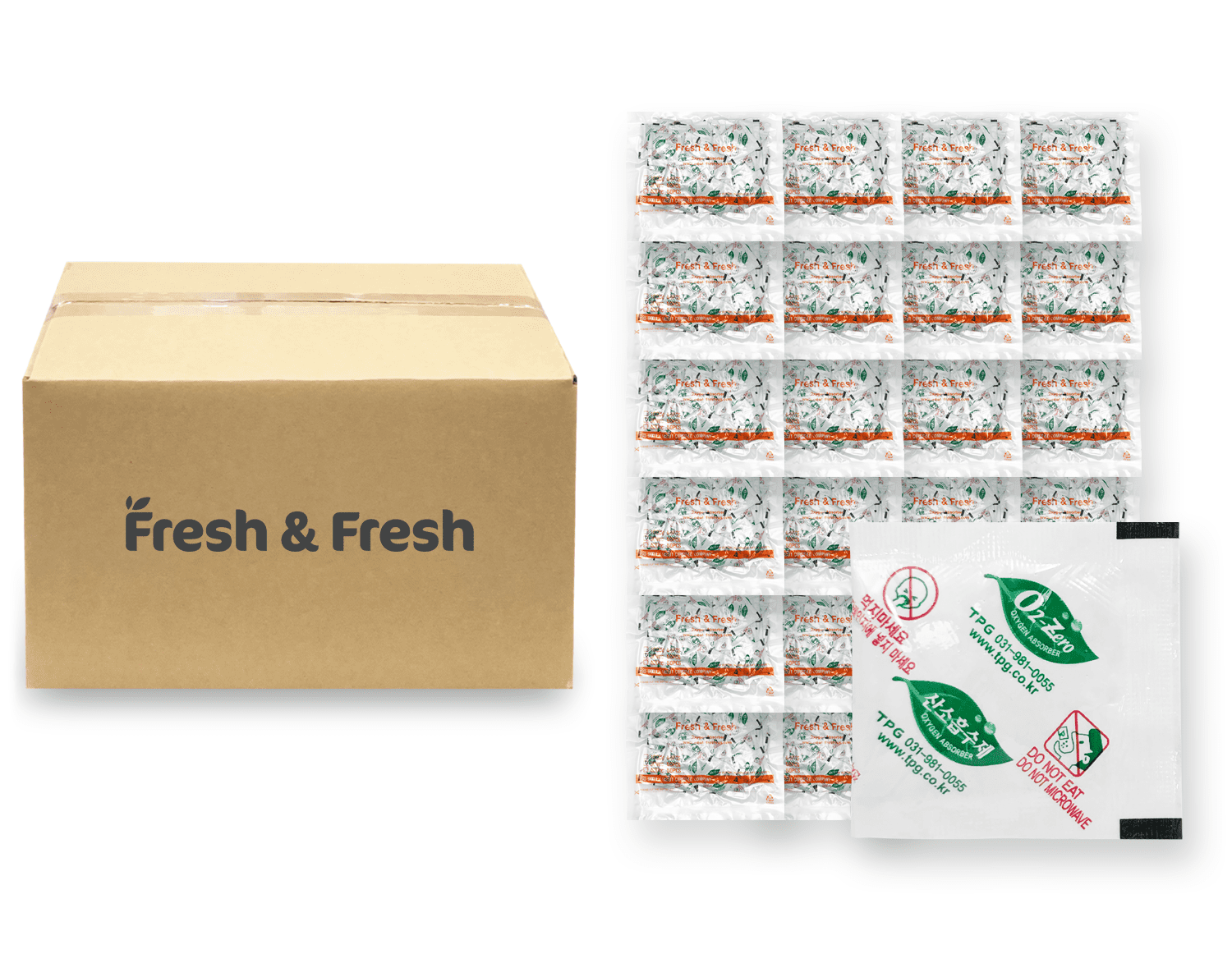 Fresh & Fresh [1000 Packs] 300 CC Premium Oxygen Absorbers(20 Bag of 50 ...