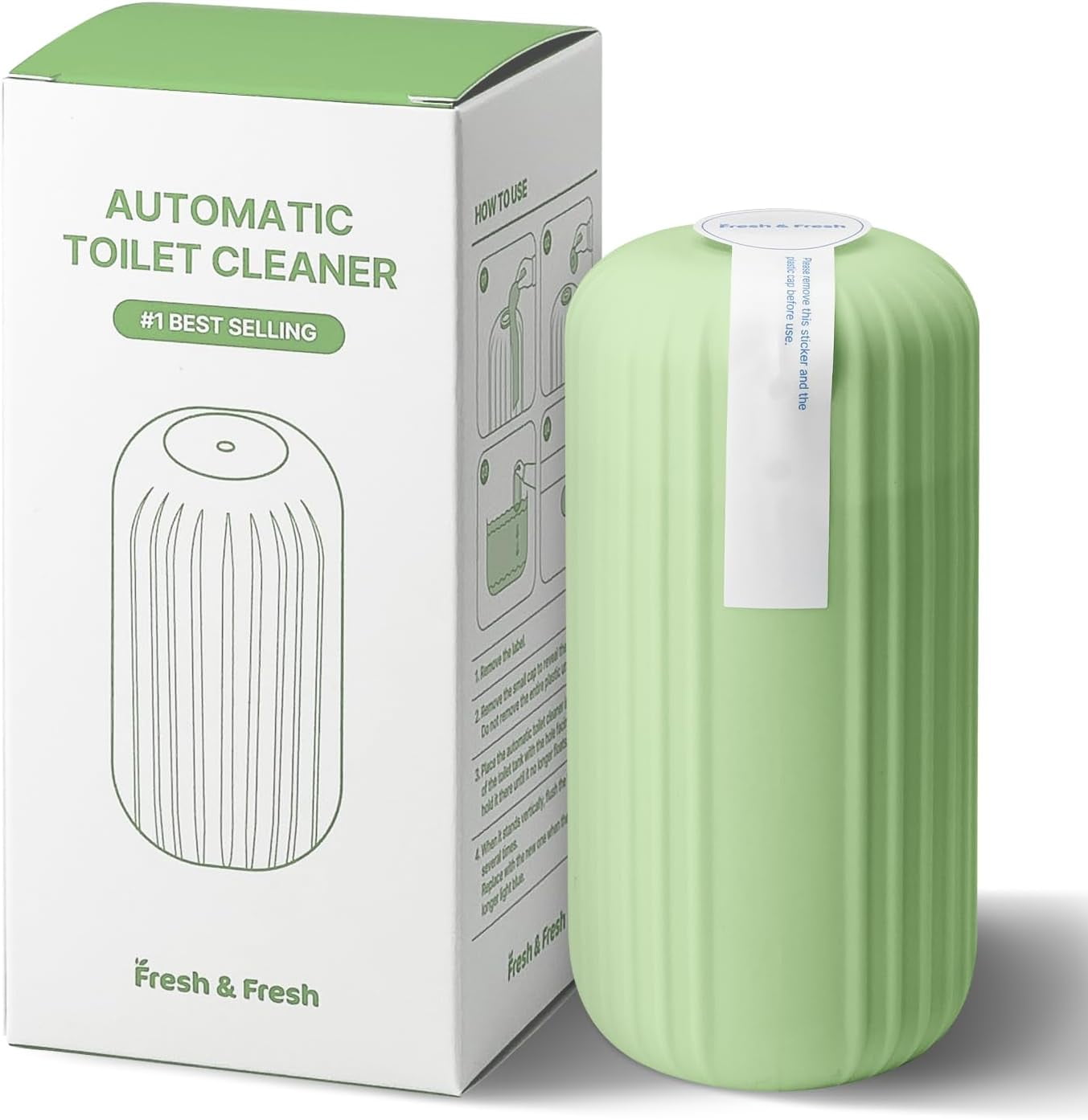Fresh & Fresh Automatic Toilet Bowl Cleaners(Forest Green) - 1 Bottles ...