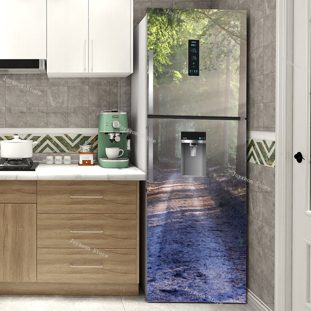 Fresh Fruit Full Door Cover Fridge Magnet Frosted Surface Material PVC ...