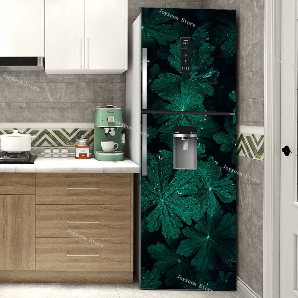 Fresh Fruit Full Door Cover Fridge Magnet Frosted Surface Material PVC ...