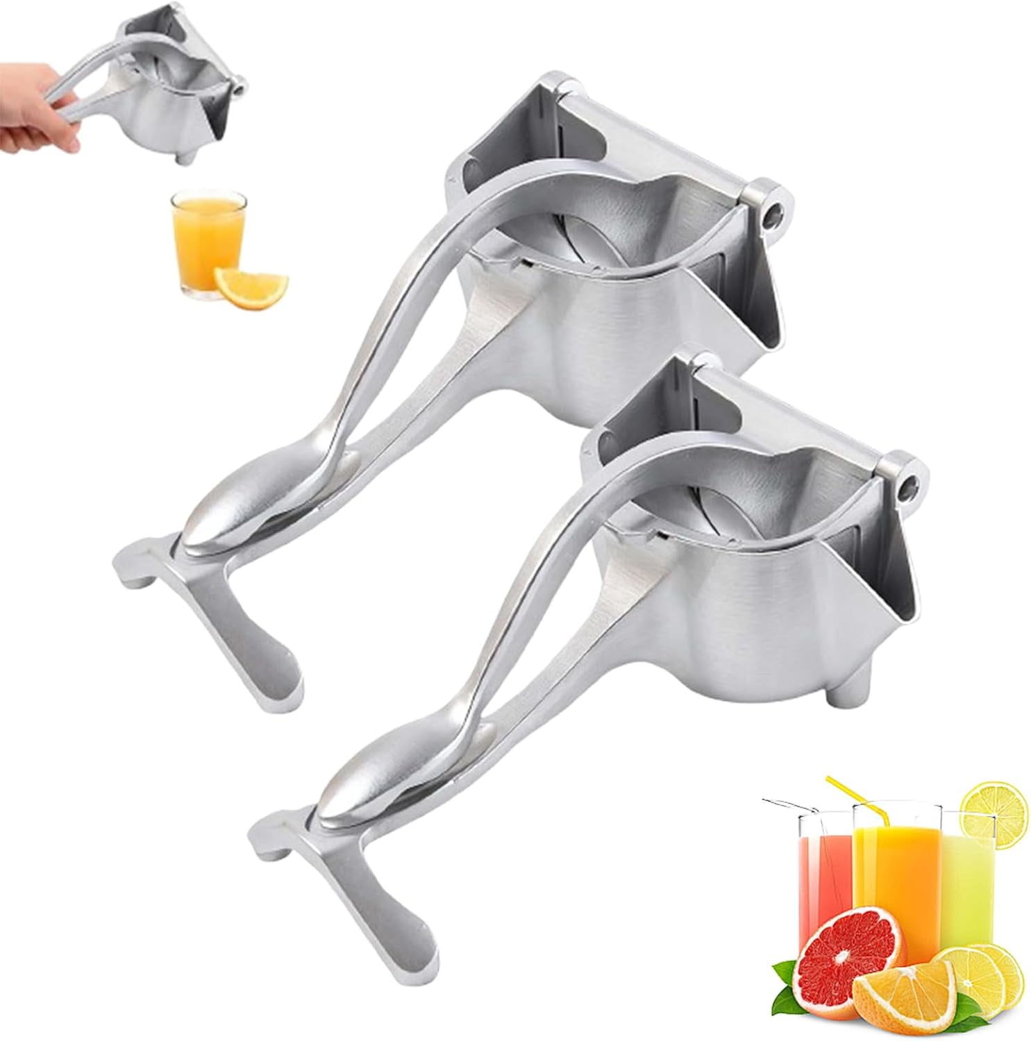 Fresh Fruit Juice Extractor, Hand Juicer Squeezer, Lemon Juicer Manual ...
