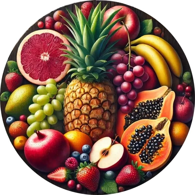 Fresh Fruit Metal Tin Sign are Poster Wall Decor New 8"x8" - Walmart.com