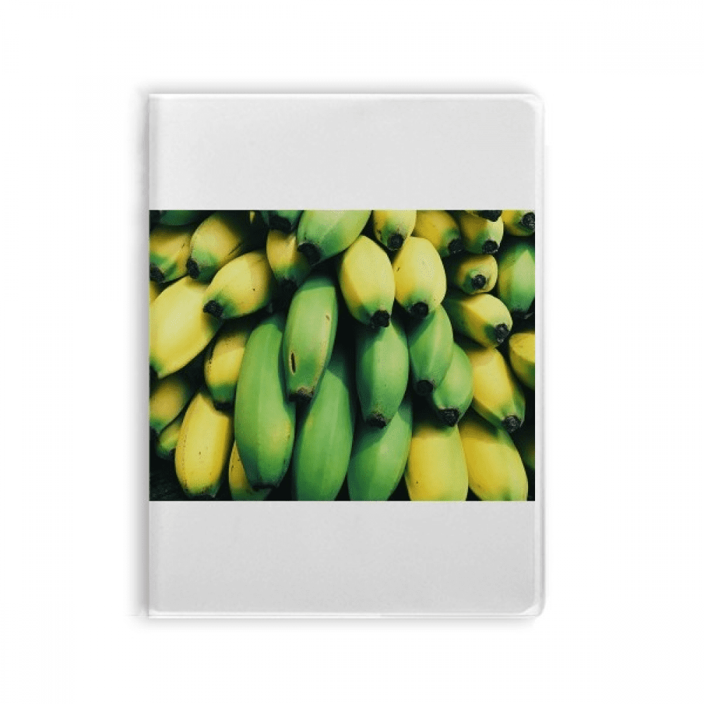 Fresh Fruits Yellow Banana Picture Notebook Gum Cover Diary Soft Cover ...