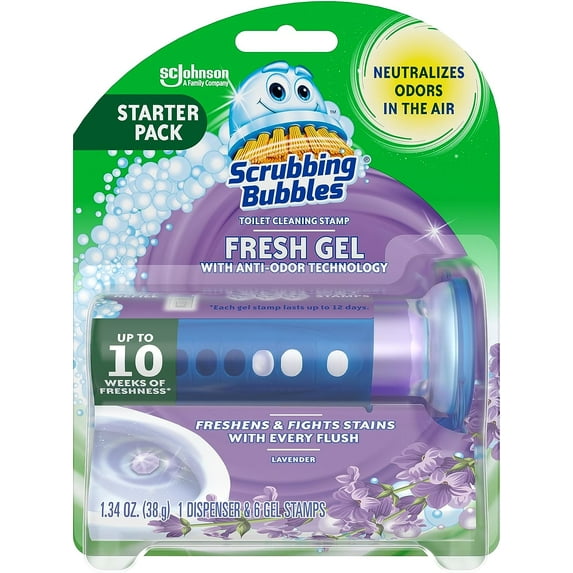 Fresh Gel Toilet Bowl Cleaning Stamps, Helps Keep Toilet Clean and ...