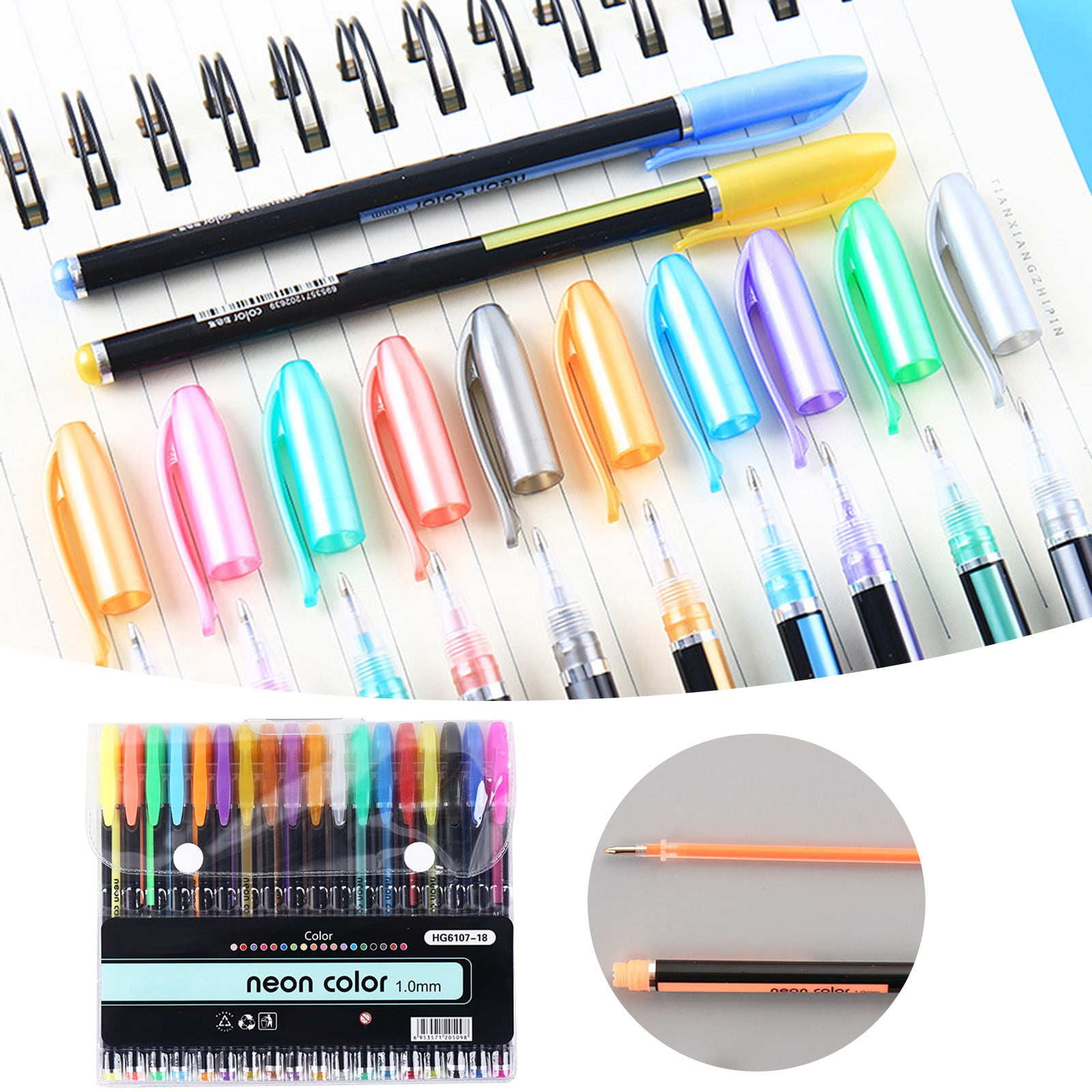 Fresh Glitter Pen Diy Student Coloring Items Arts And Crafts for Kids ...