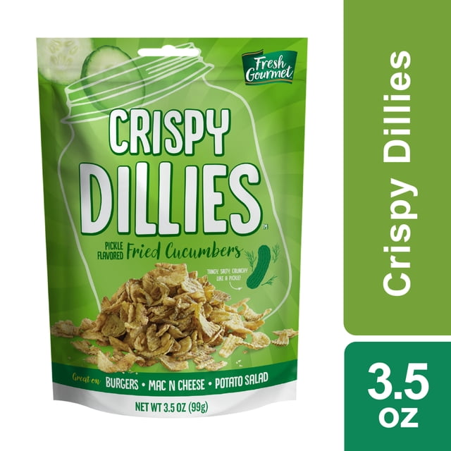 Fresh Gourmet Crispy Dillies - Dill Crunch Salad Topping, Fried Flavor ...