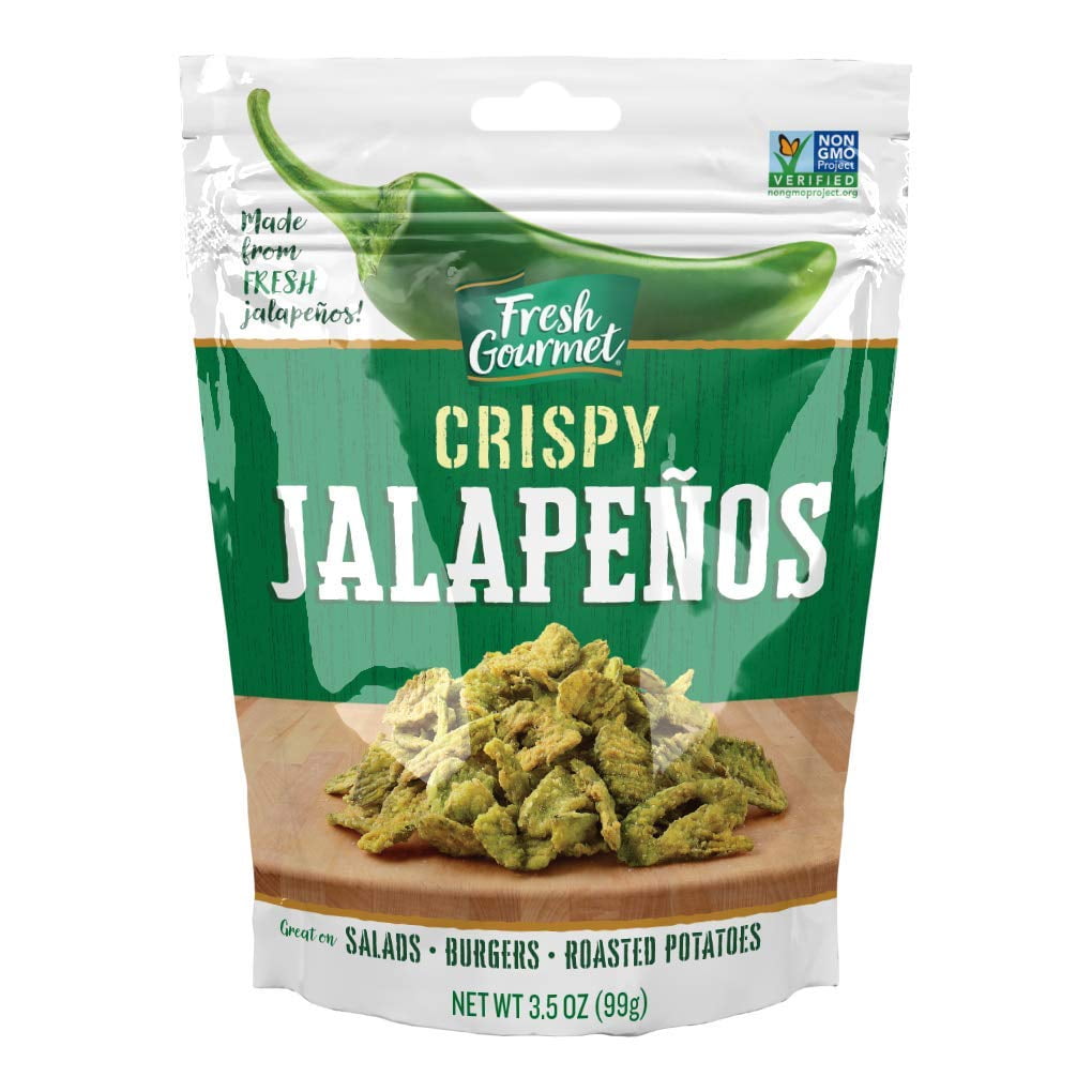 Fresh Gourmet Crispy Lightly Salted Jalapenos (Pack of 16) - Walmart.com