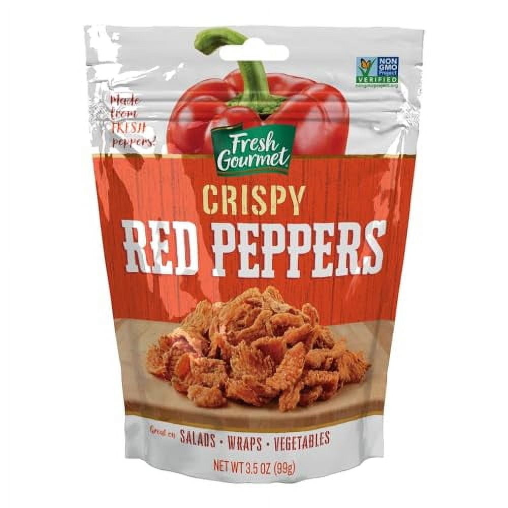 Fresh Gourmet Crispy Red Peppers | Low Carb | Crunchy Snack and Salad ...