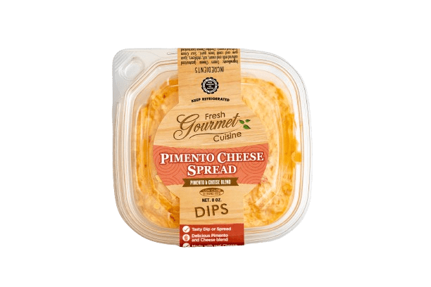 Fresh Gourmet Cuisine Pimento Cheese Spread, Low Carb, Zero Trans Fat ...
