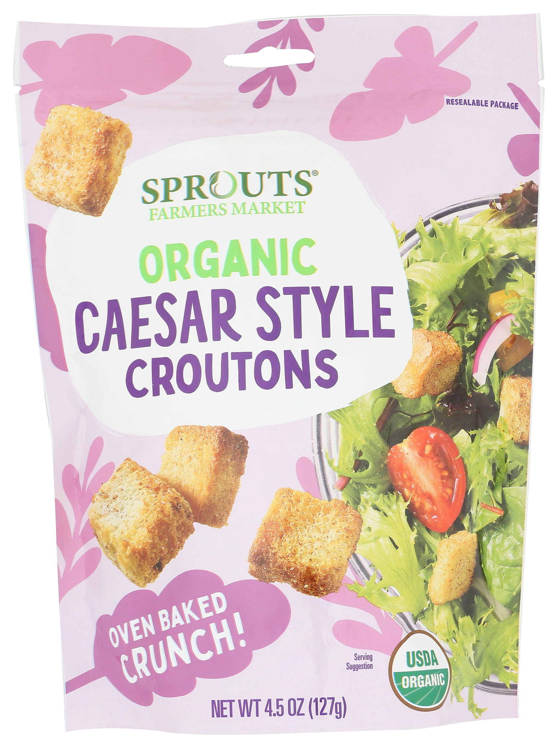 Fresh Gourmet Organic Caesar Style Croutons 12 Pack, 4.5 OZ - Walmart.com