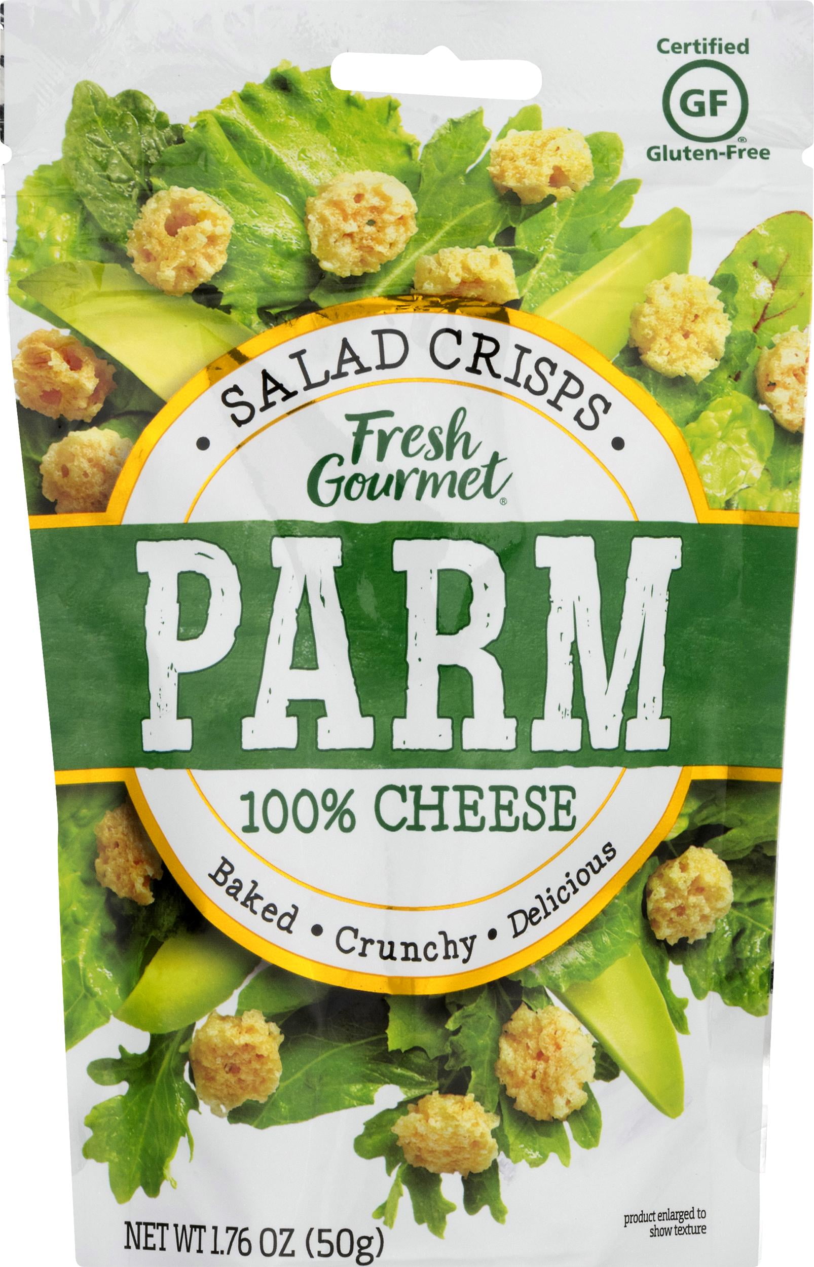 Fresh Gourmet Parmesan Cheese Crisps, 1.76 oz (Pack - 1) - Walmart.com