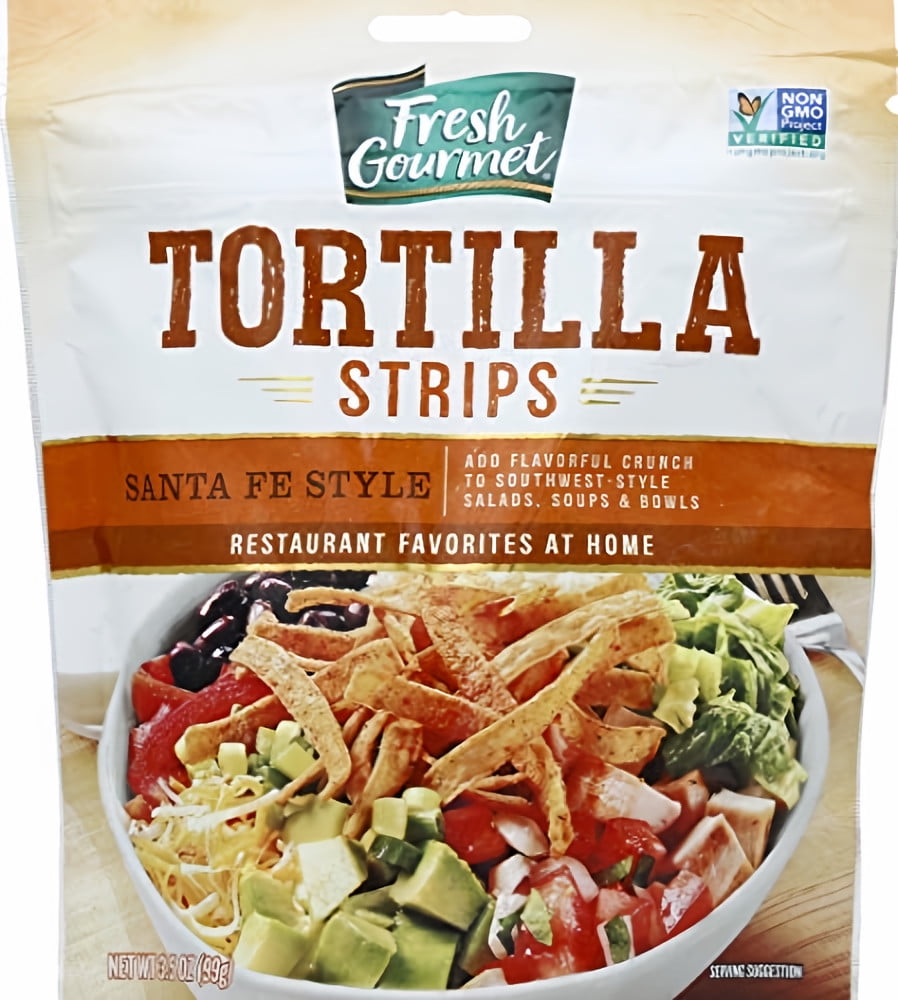 Fresh Gourmet Tortilla Strips Santa Fe (Pack of 5) - Walmart.com