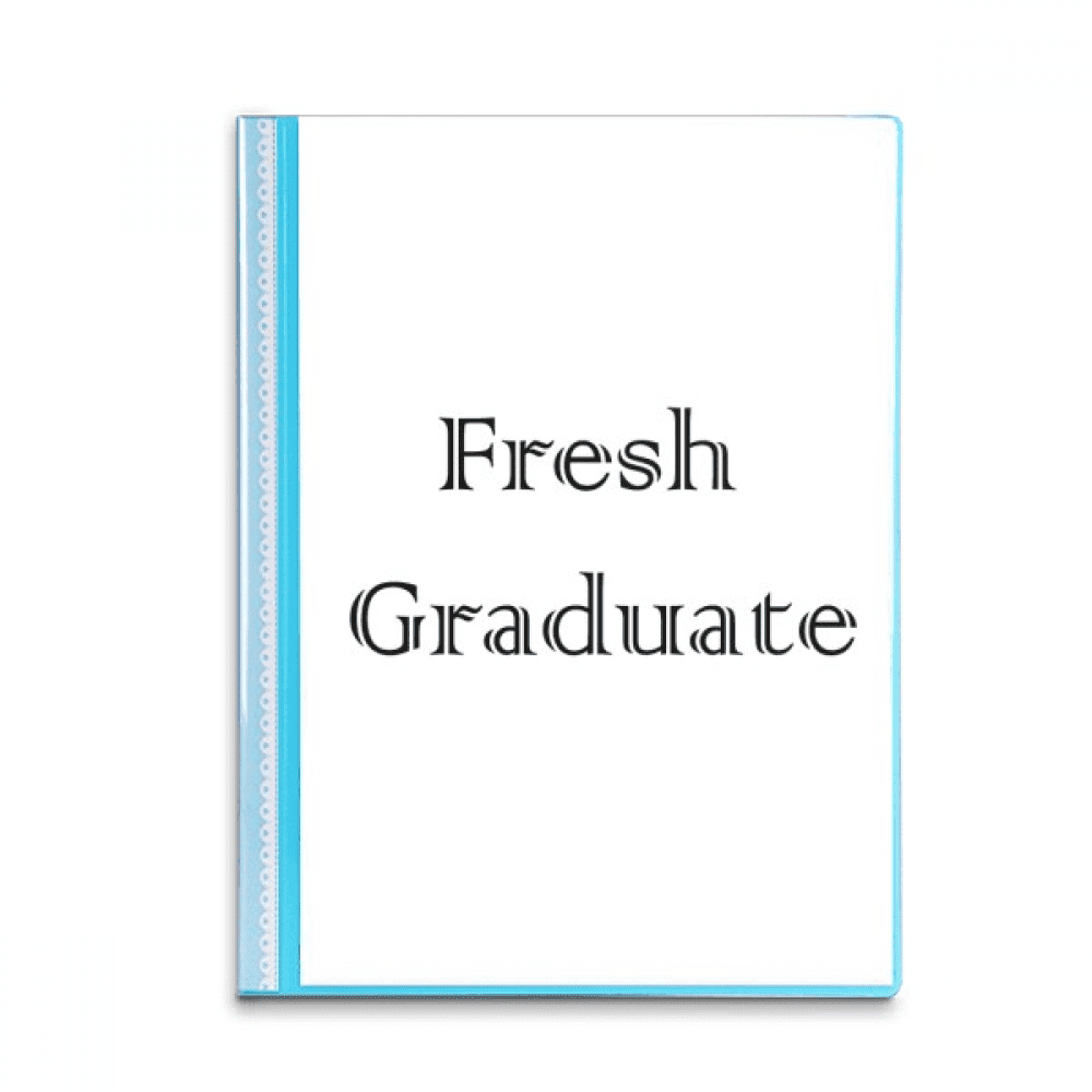Fresh Graduate From The University Book Sheet Protectors Portfolio ...