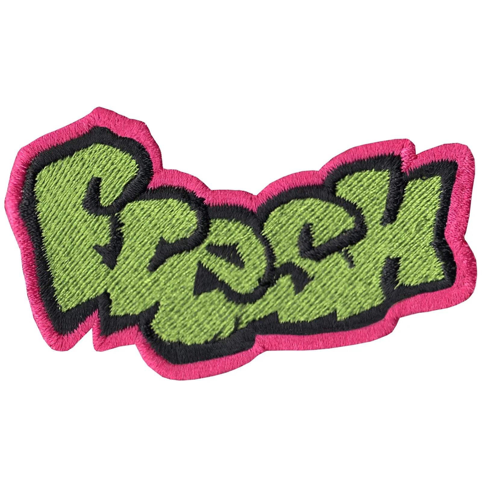 Fresh Graffiti Logo Iron On Embroidered Patch - Walmart.com