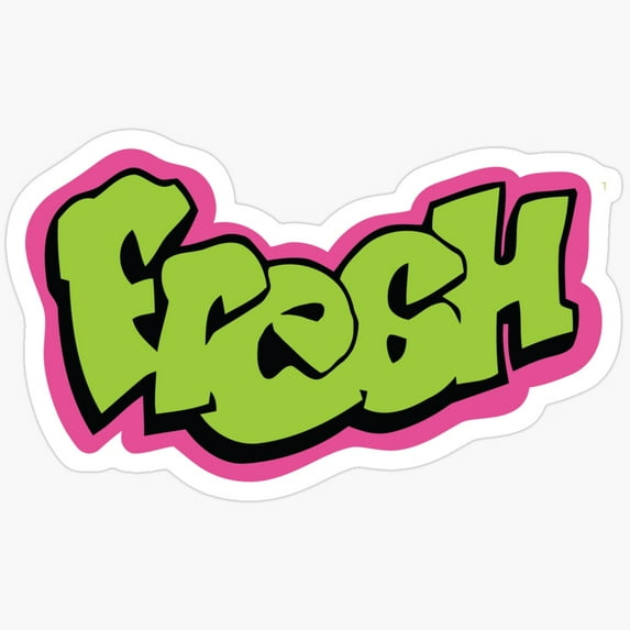 Fresh Graffiti Sticker. Gift For You - Decorate Laptops, Water Bottles ...