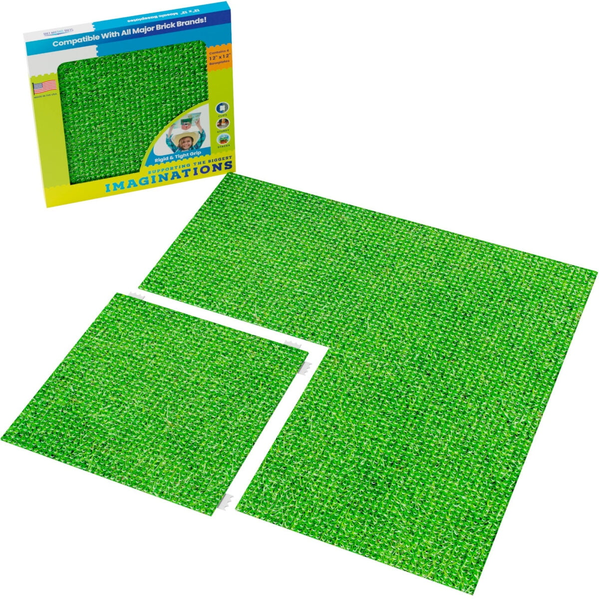 Fresh Grass Baseplate (4Pack) - Walmart.com