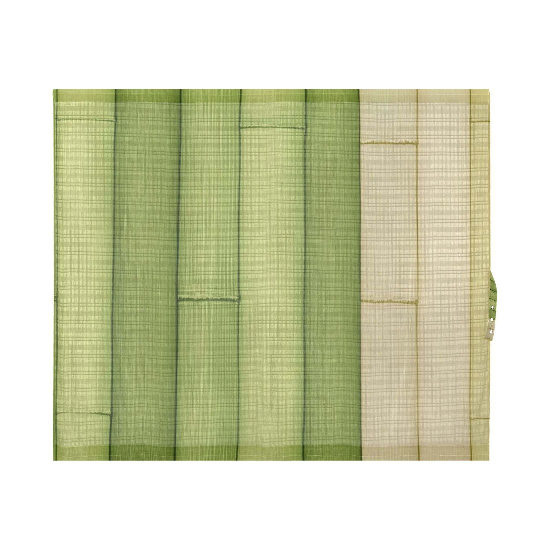 Fresh Green Leave Texture Door Panels 25x72in Breathable Mesh Privacy ...