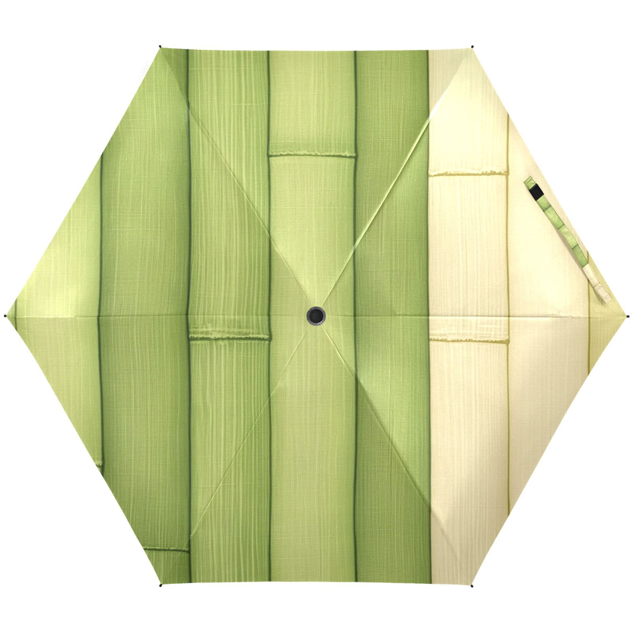 Fresh Green Leave Texture Umbrellas for Sun Auto Open Close UV50 ...