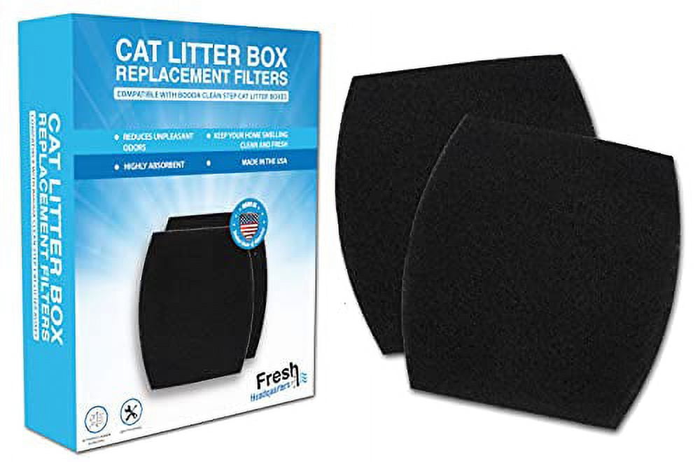 Fresh Headquarters Cat Litter Box Replacement Filters Compatible with ...