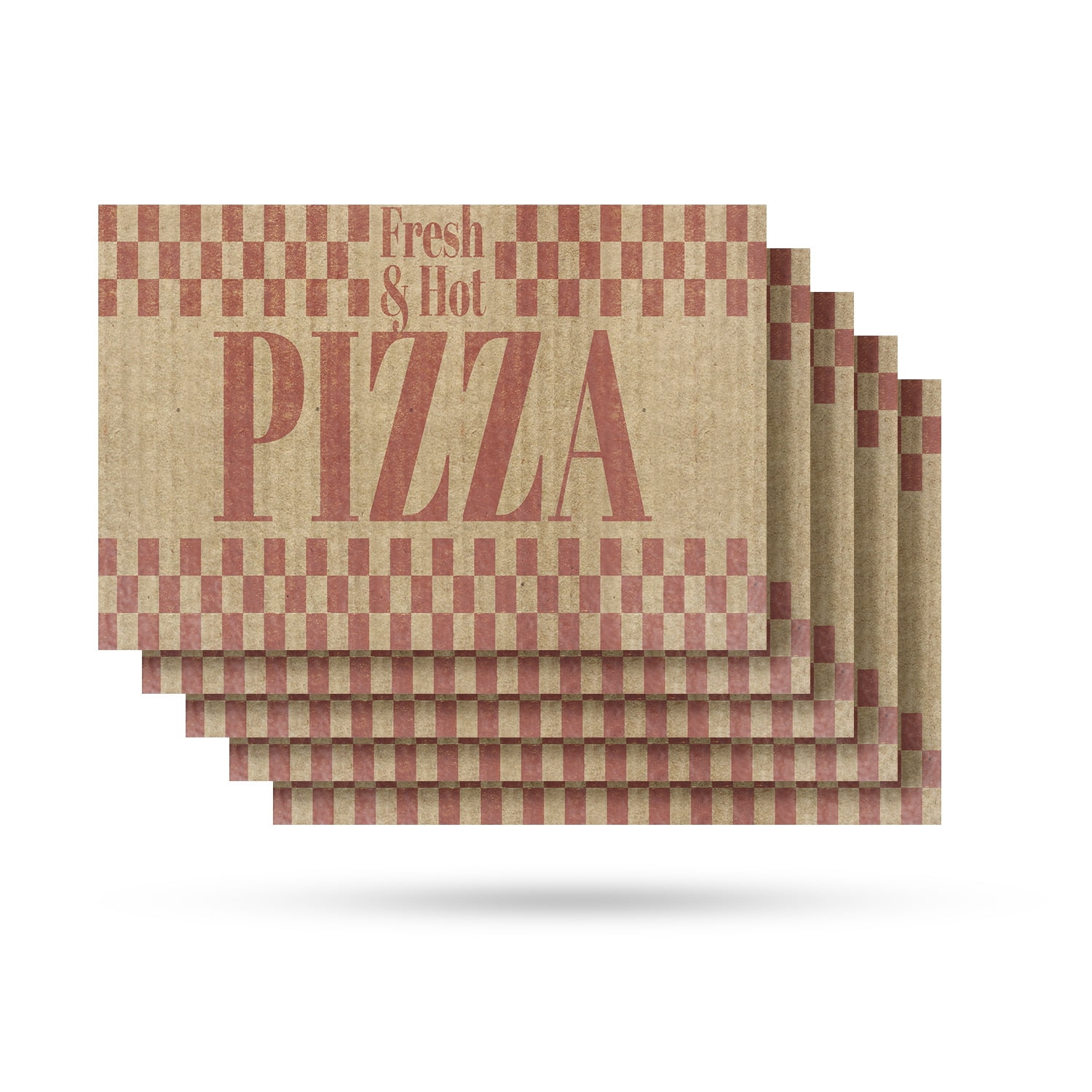 Fresh & Hot Pizza Vinyl Decal 5 Pack of 24 Inch x 36 Inch Weatherproof ...