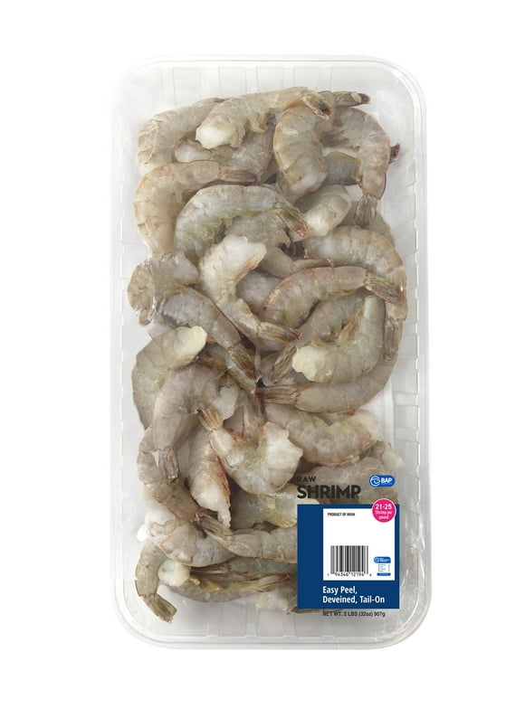 Raw Shrimp in Seafood Meal Options - Walmart.com