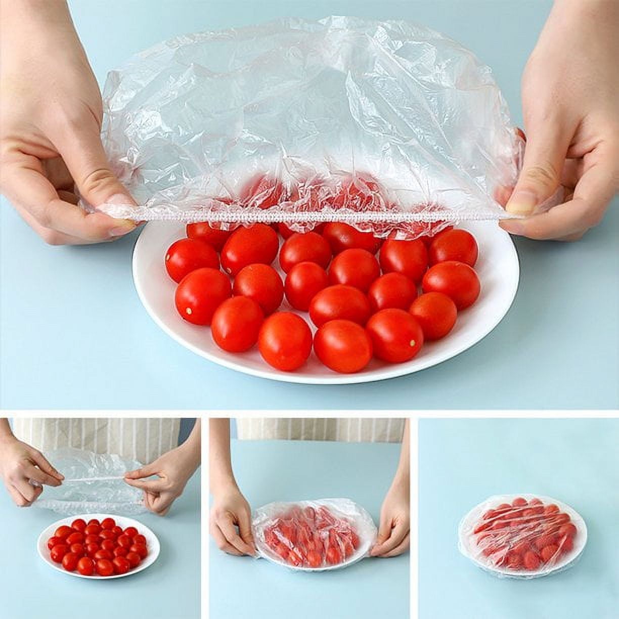 Fresh Keeping Bag Summer Disposable Plastic Wrap Bag Household Kitchen ...