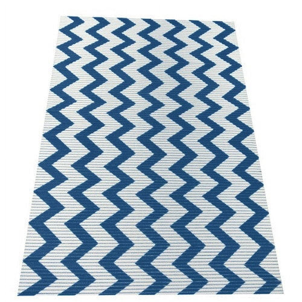 Fresh Kitty Jumbo Foam Litter Mat in Blue/White - Walmart.com